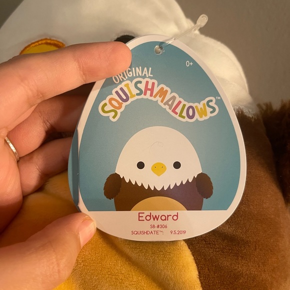 Squishmallows | Other | Squishmallows Edward The Eagle 8 Stuffed Plush ...